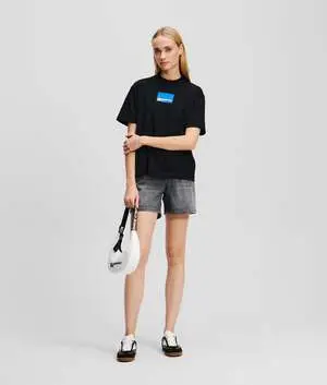 KL JEANS Jeans Box Logo T-shirt - Black