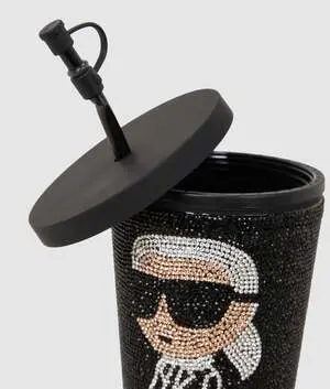 Karl Lagerfeld Ikon Rhinestone To-go Cup
