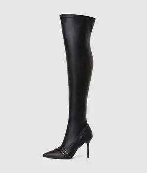 Karl Lagerfeld Sarabande Over-the-knee Boots - Black