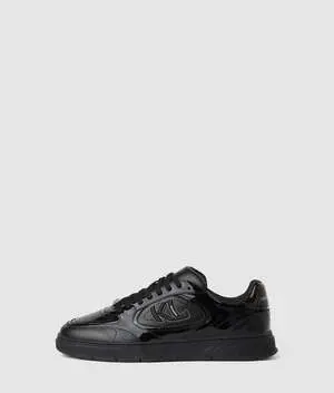 KL JEANS Kourtney Monogram Sneakers - Black