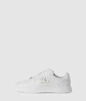 KL JEANS Kourtney Monogram Sneakers - White