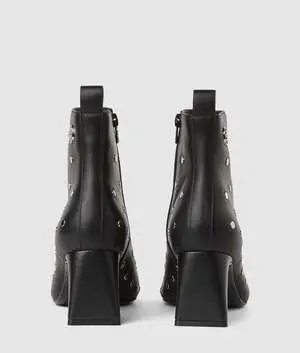 Karl Lagerfeld Beata Studded Ankle Boots