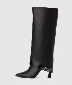 Karl Lagerfeld Tall Fold-down Boots