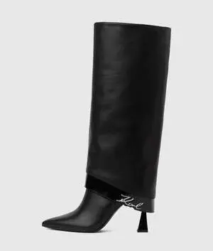 Karl Lagerfeld Tall Fold-down Boots