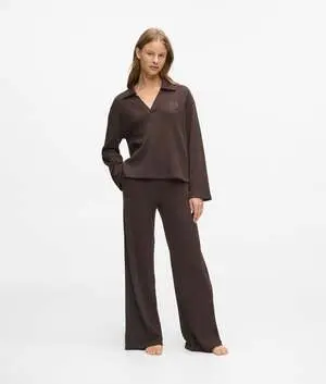 Karl Lagerfeld Waffle Loungewear Pants