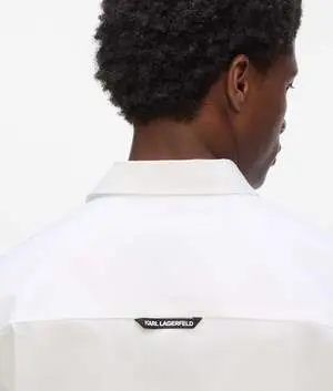 Karl Lagerfeld Monogram Shirt - White