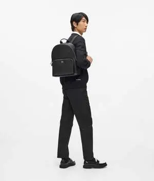 Karl Lagerfeld K/monogram Leather Backpack