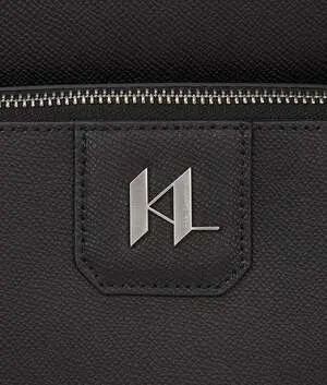 Karl Lagerfeld K/monogram Leather Backpack