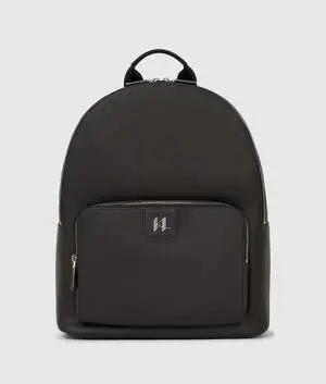 Karl Lagerfeld K/monogram Leather Backpack - Black