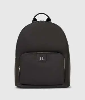 Karl Lagerfeld K/monogram Leather Backpack - Black