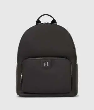 Karl Lagerfeld K/monogram Leather Backpack - Black