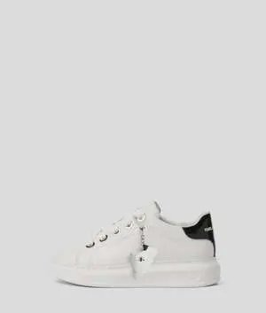 Karl Lagerfeld Kapri Keychain Sneakers - White/black