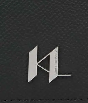 Karl Lagerfeld K/monogram Passport Holder