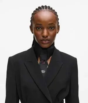 Karl Lagerfeld K/autograph Collar And Tie Set