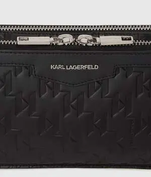 Karl Lagerfeld K/loom Leather Belt Bag