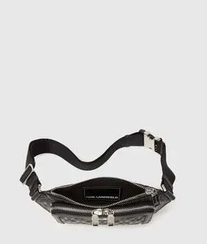 Karl Lagerfeld K/loom Leather Belt Bag