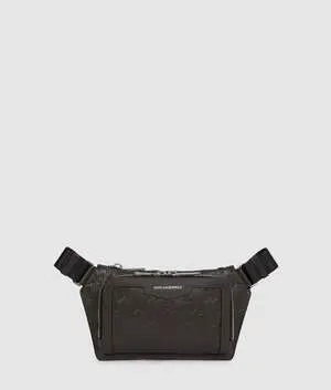 Karl Lagerfeld K/loom Leather Belt Bag - Fudge