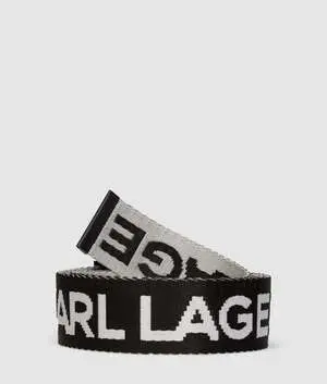 KL JEANS Jeans Reversible Webbing Belt - White