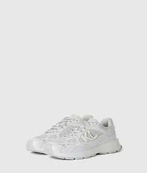 Karl Lagerfeld Orion Sidetrim Overlay Sneakers - White