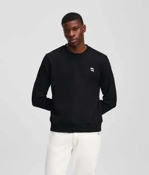 Karl Lagerfeld Ikon Sweatshirt - Black