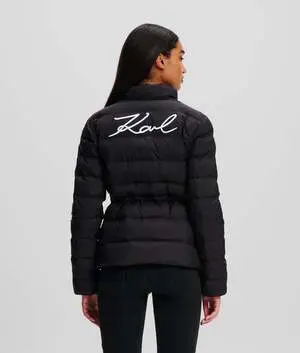 Karl Lagerfeld Signature Puffer Jacket