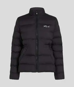 Karl Lagerfeld Signature Puffer Jacket