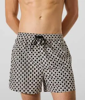Karl Lagerfeld Checkerboard Boardshorts