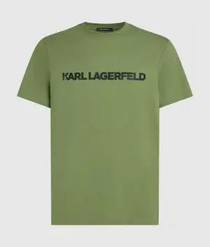 Karl Lagerfeld Logo T-shirt - Dill