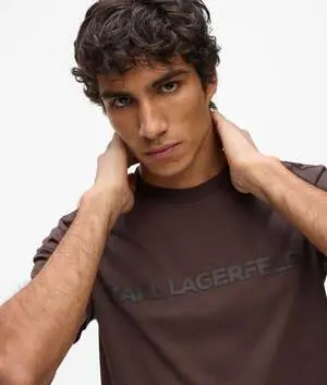 Karl Lagerfeld Logo T-shirt - Fudge