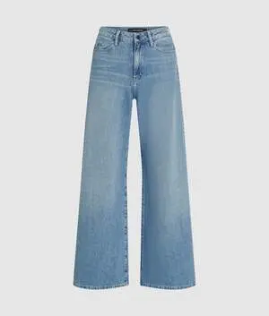 Karl Lagerfeld Embellished Wide-leg Jeans