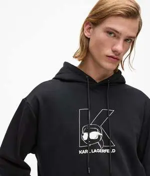 Karl Lagerfeld Ikon K-initial Hoodie