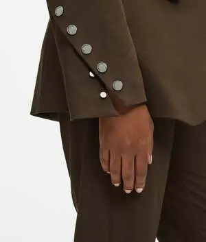 Karl Lagerfeld Snap Button Blazer