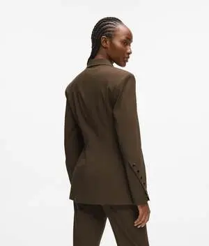 Karl Lagerfeld Snap Button Blazer