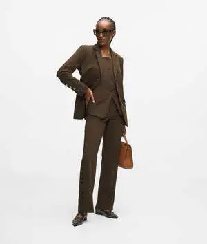 Karl Lagerfeld Snap Button Blazer