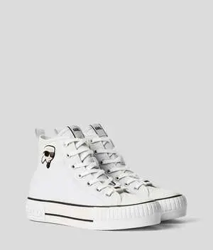 Karl Lagerfeld Ikon Kampus Max Nft High Top Sneakers - White