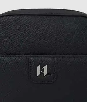 Karl Lagerfeld K/monogram Leather Crossbody Bag
