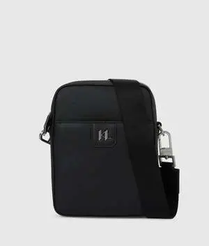 Karl Lagerfeld K/monogram Leather Crossbody Bag