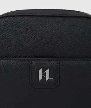 Karl Lagerfeld K/monogram Leather Crossbody Bag