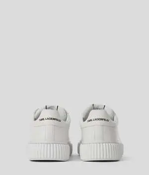 Karl Lagerfeld Kreeper" Leather Lace-up Sneakers