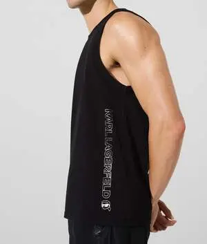 Karl Lagerfeld Ikon Metallic Beach Tank Top