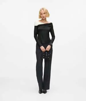 Karl Lagerfeld Off-shoulder Top