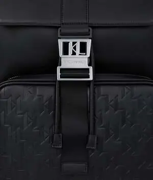 Karl Lagerfeld K/traveller Backpack With Embossed Monogram