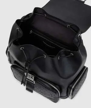 Karl Lagerfeld K/traveller Backpack With Embossed Monogram