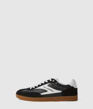 KL JEANS Kandidate Lace Mix Sneakers - Black/white