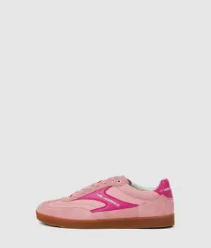 KL JEANS Kandidate Lace Mix Sneakers - Light Pink