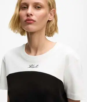 Karl Lagerfeld Signature Logo T-shirt