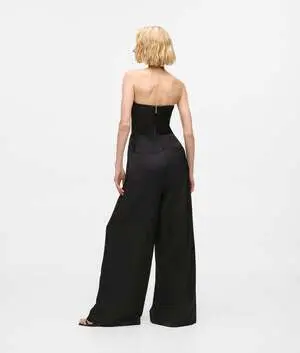 Karl Lagerfeld Tailored Wide-leg Jumpsuit