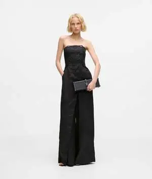 Karl Lagerfeld Tailored Wide-leg Jumpsuit