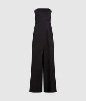 Karl Lagerfeld Tailored Wide-leg Jumpsuit