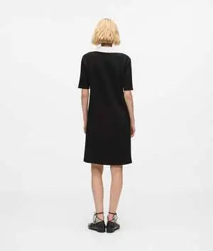 Karl Lagerfeld Signature Collar Polo Dress